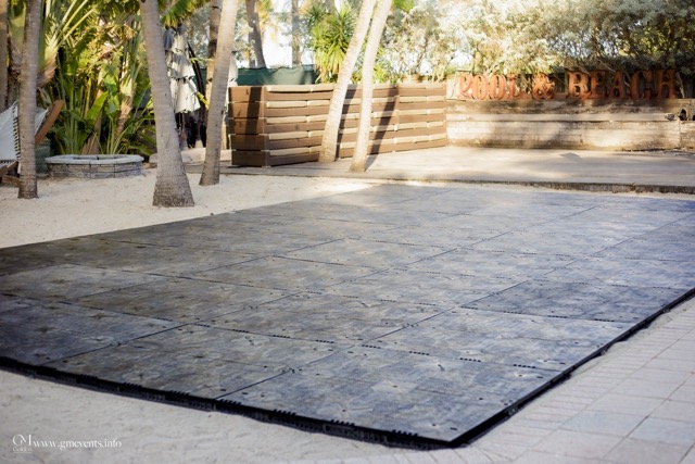 Temporary Event Flooring - Happy Party Rental Miami